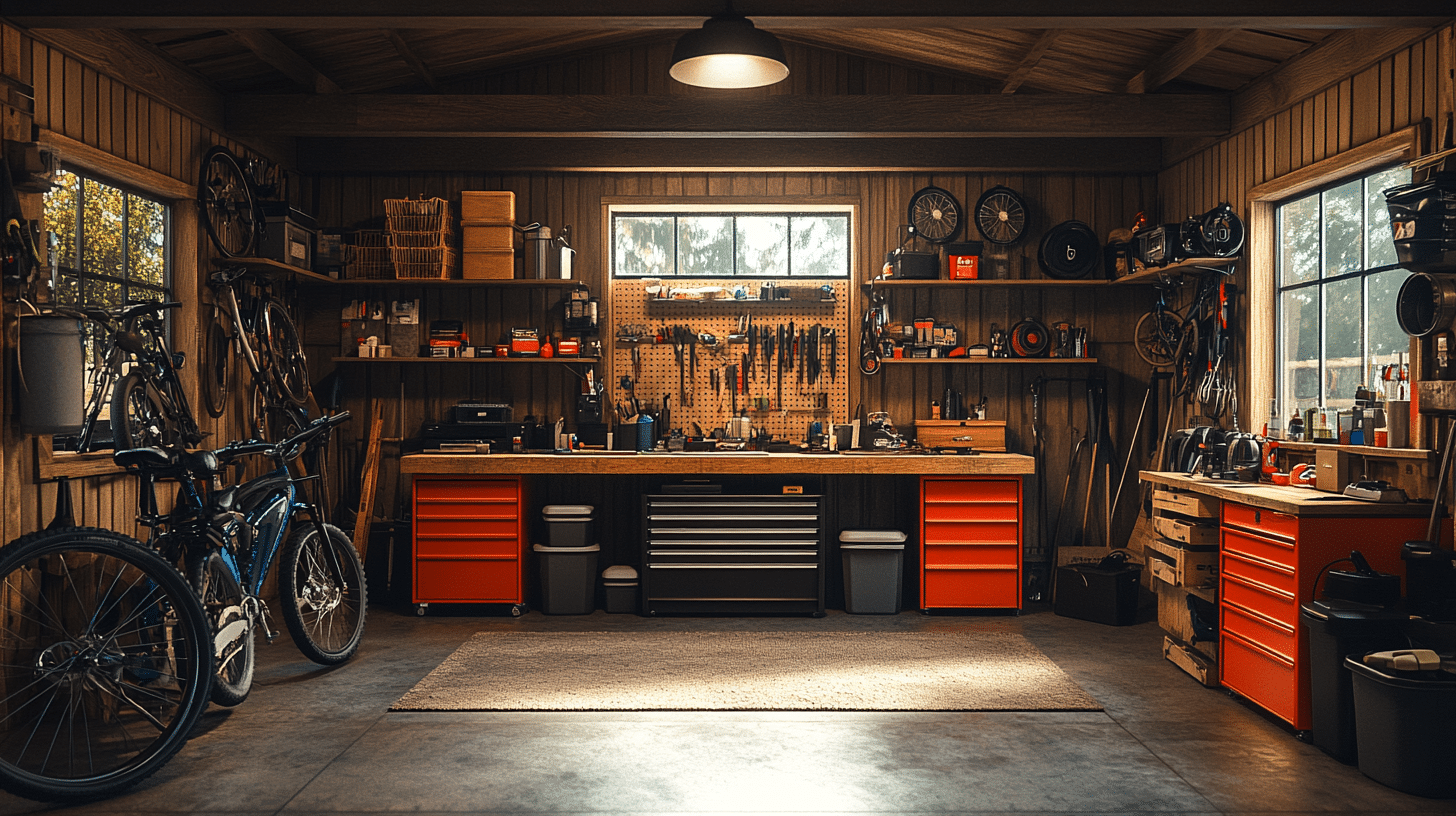Idées de rangement pour un garage organisé et fonctionnel - Manoir Henri IV
