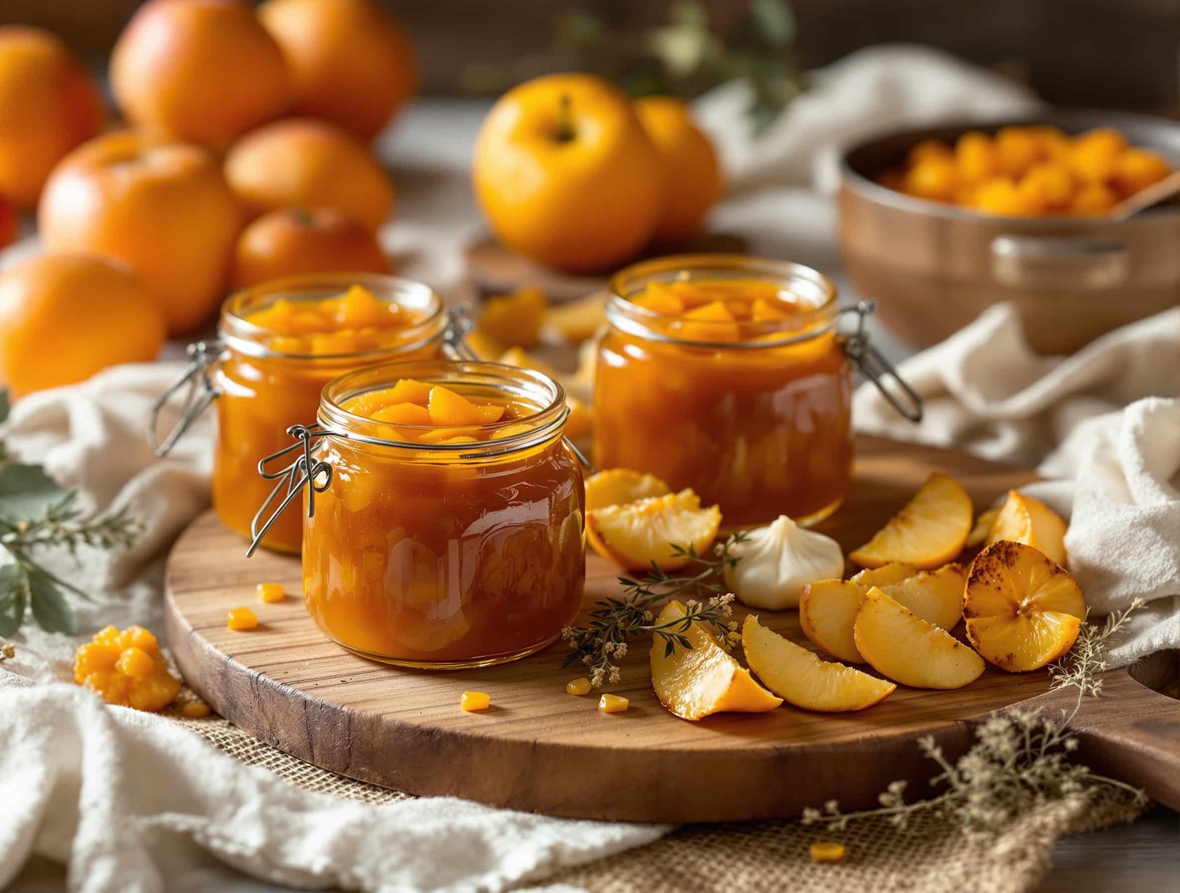 Confiture kaki pommes maison : recette facile et conservation - Manoir ...