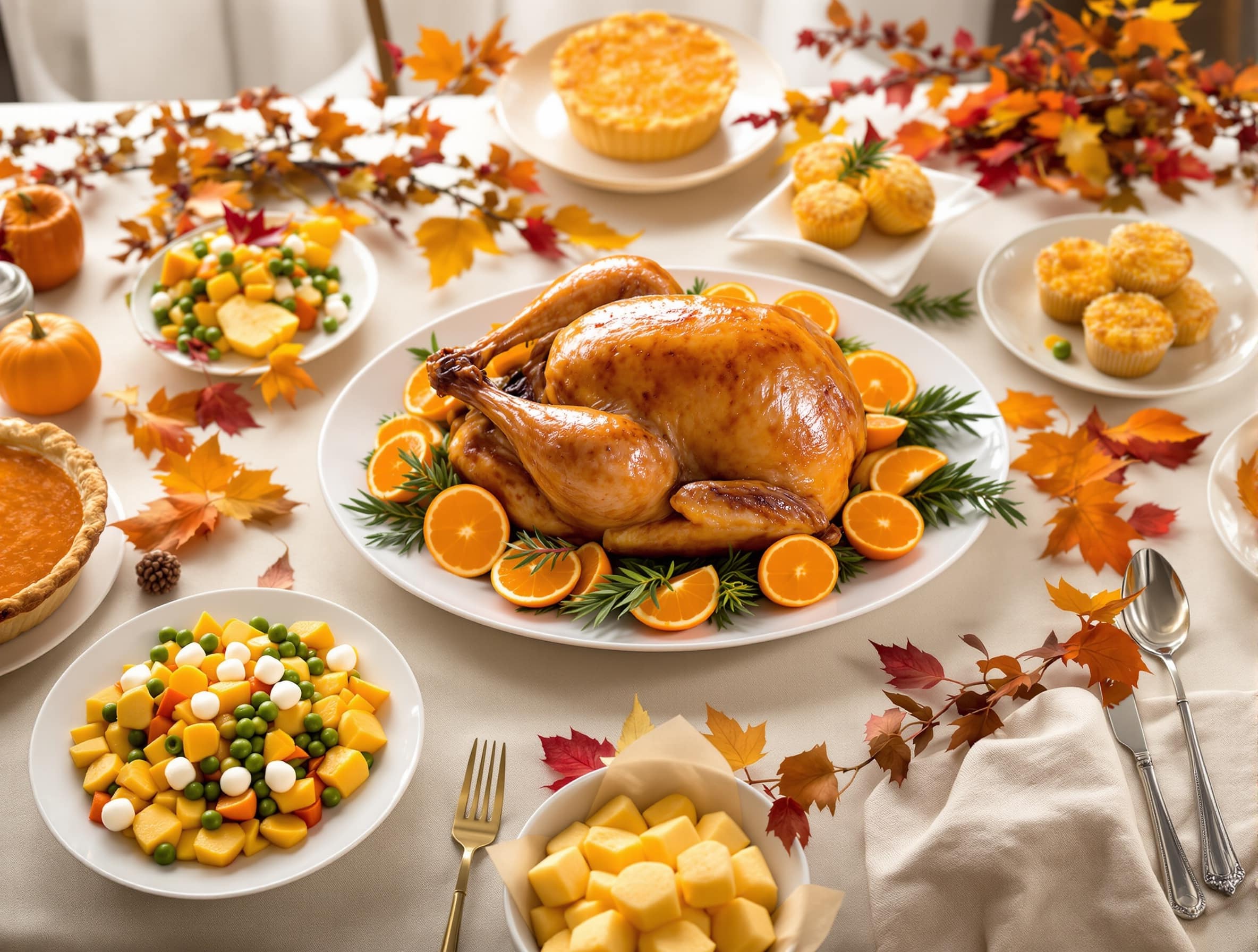 Le repas de Thanksgiving : tradition et saveurs d'une fête américaine ...